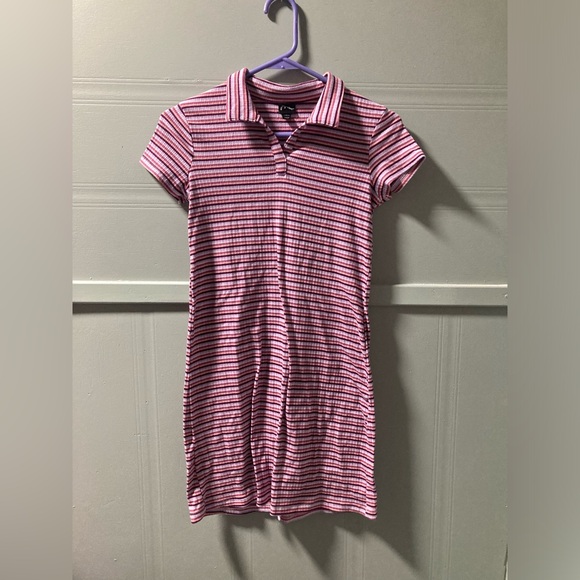 art class | Dresses | Art Class Pink Striped Casual Dress | Poshmark